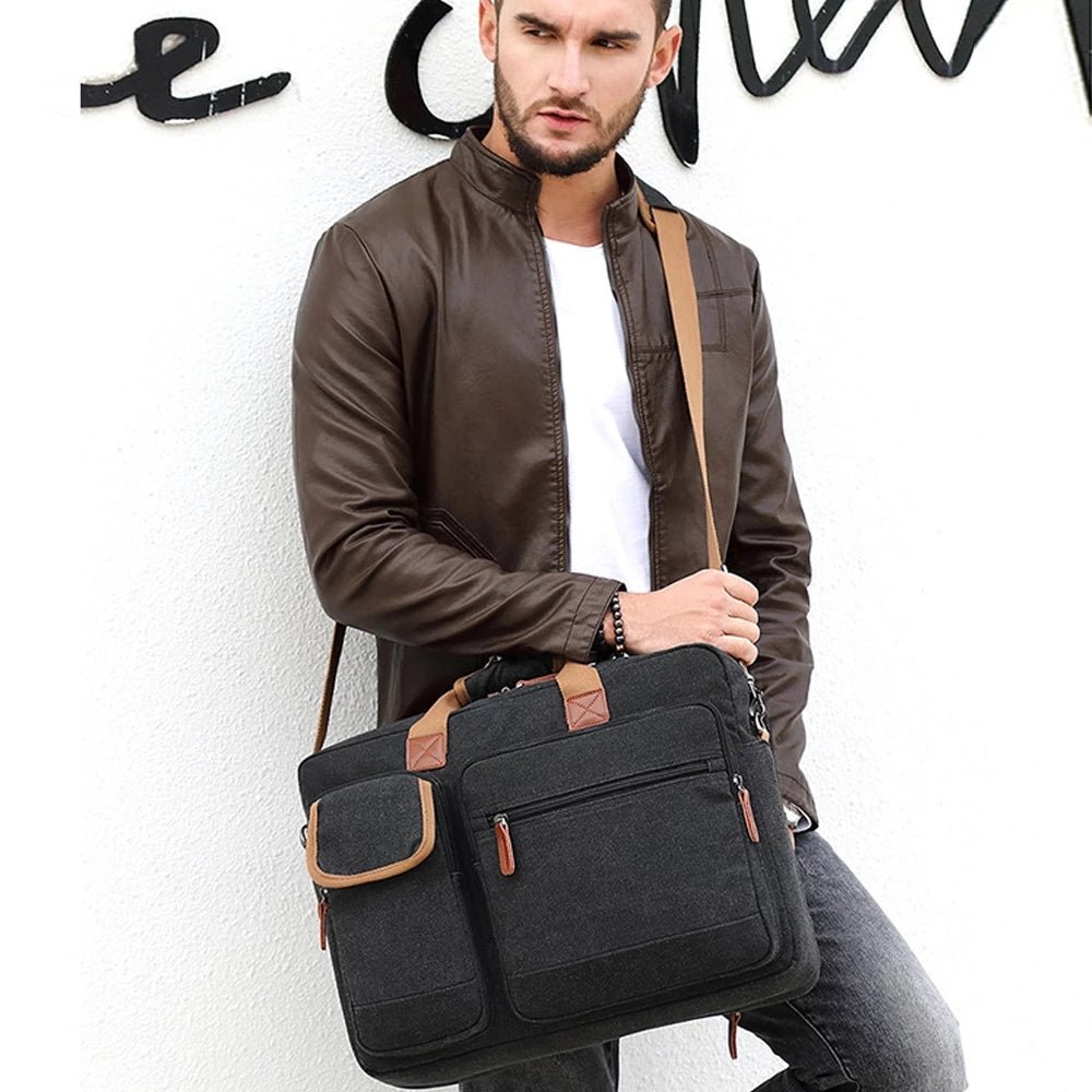 Ripstop Nylon Men's Office Briefcases with Strap丨Neouo