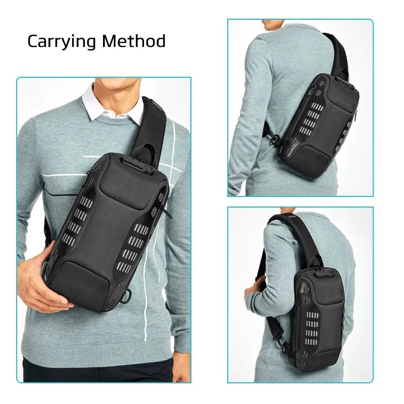 Cool Sling Travel Bags with Lock for Men丨Neouo